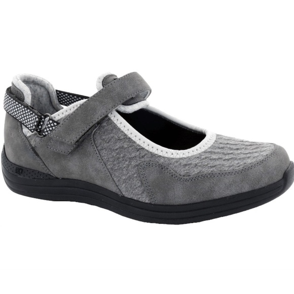 DREW | Shoes | Drew Buttercup Mary Jane Orthopedic Grey Mesh Walking ...